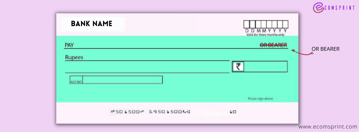 10 Things to consider for a safe Cheque Payment - ECOMSPRINT ...